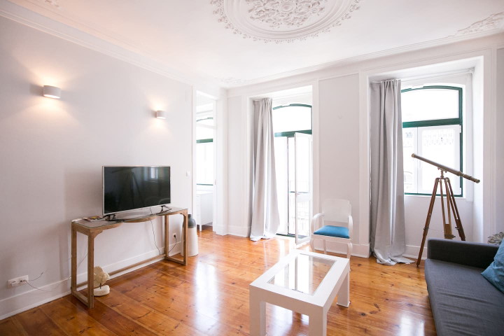 Three-bedroom Apartment In The City Center - Lisbon