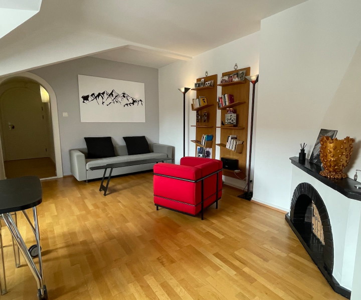 Lake View In Atypical Apartment Central Old Town - Genève