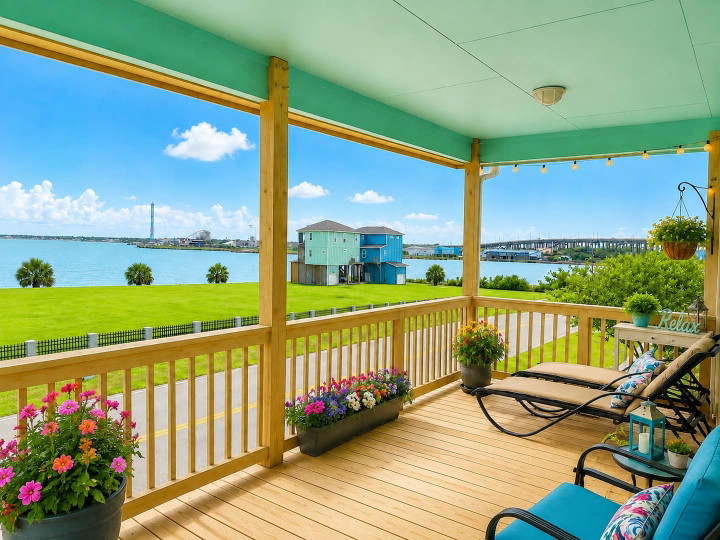 Bayfront Resort Near Nasa &Kemah Watch Night Light - Seabrook, TX