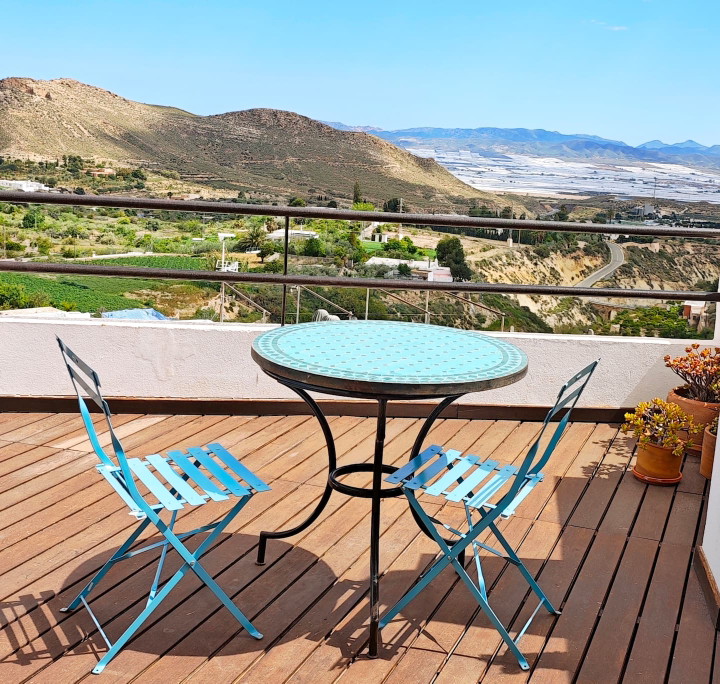 Casa La Pita, Terrace Overlooking Nijar (Almería) - Níjar