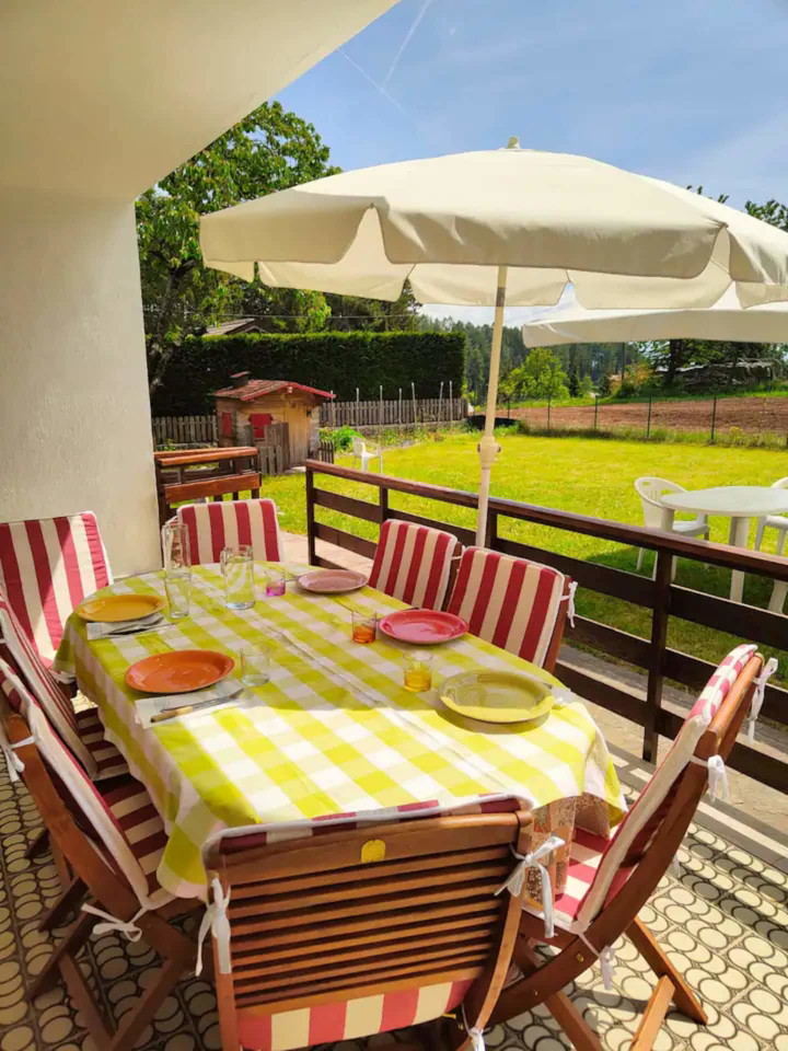 Casa Su Due Piani Con Giardino - Andalo