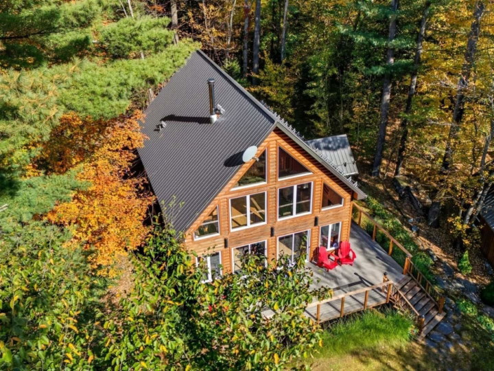 Chalet La Libellule Nature, Rando, Vélo, Spa & Ski - Orford