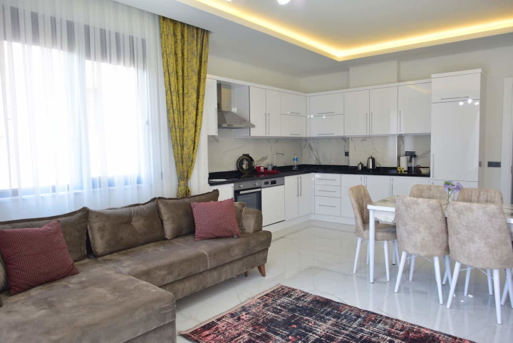 500 M To Cleopatra Beach, 2 + 1 Apartment A12 - Alanya