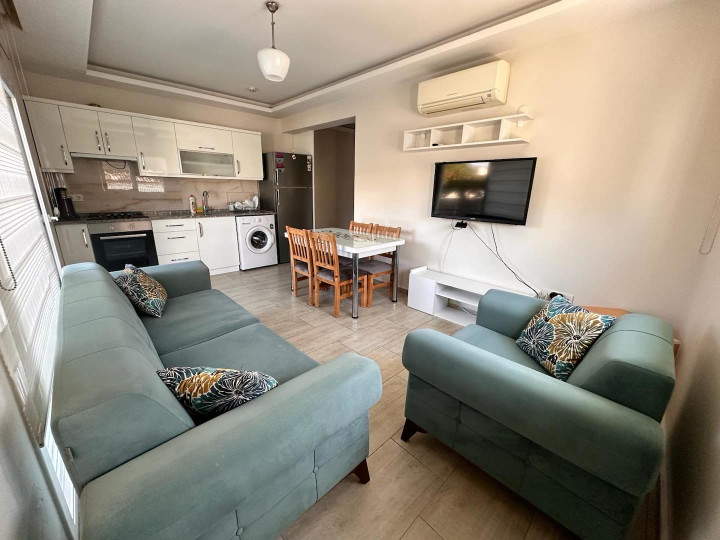 1+1 Luxury Apartment With Balcony Garden And Pool View.2 - Hisarönü