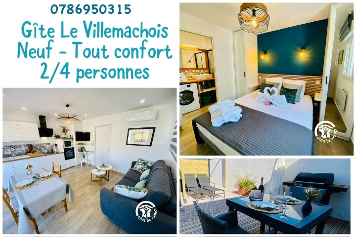 Gîte Le Villemachois T2 35 M2 New 2/4 Pers. - カルカッソンヌ