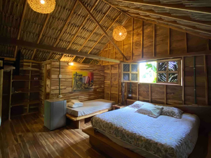Cabaña Roble Verde Habitación N-1 Con Balcón - San Onofre
