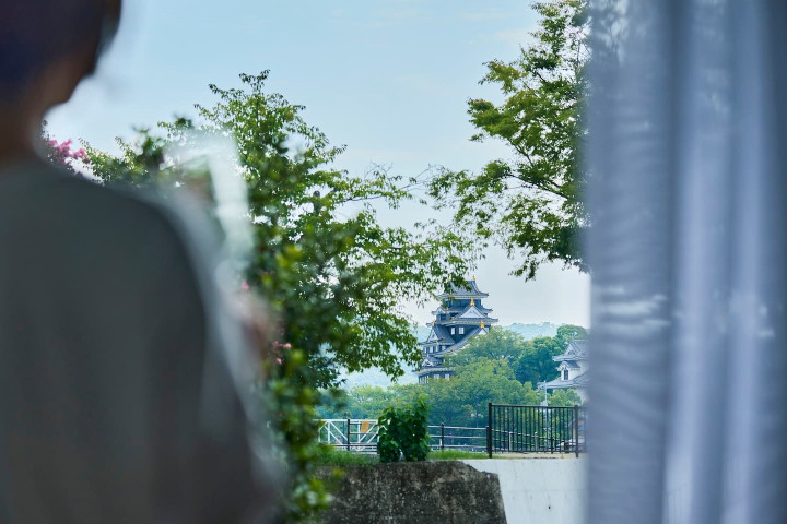 岡山城が見える癒しの宿/最大5名/後楽園徒歩5分/市街地の利便性と静寂を両立/お子様連れお勧め - Okayama
