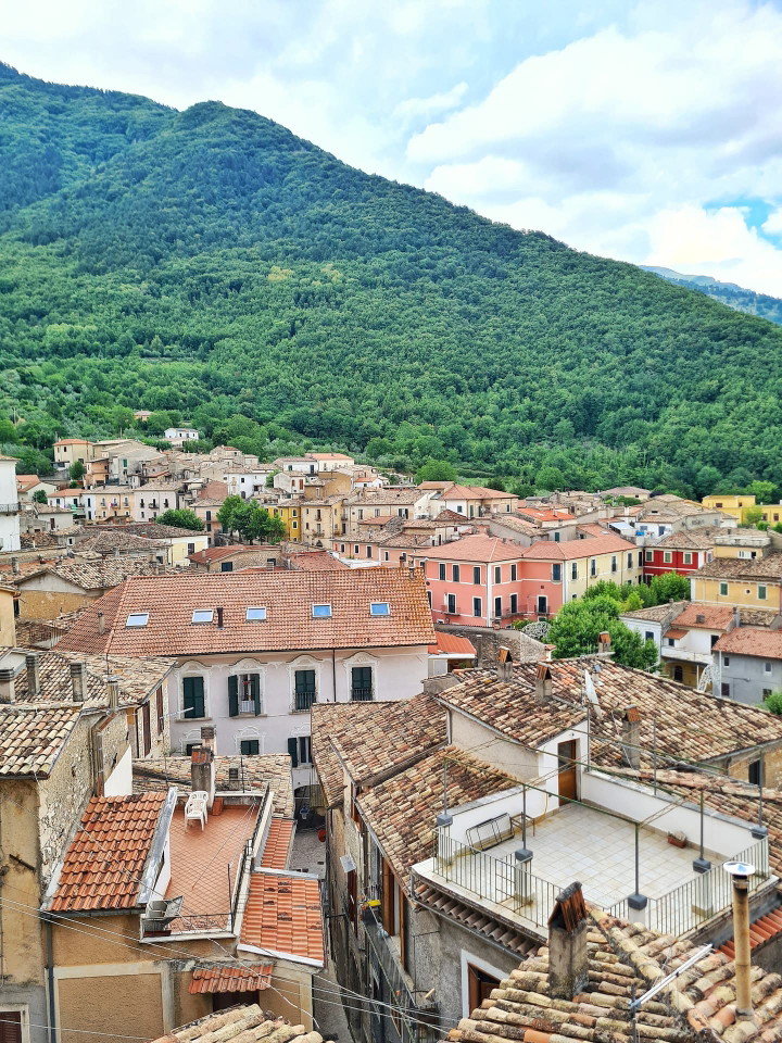 The Window Over The Rooftops - Pescasseroli