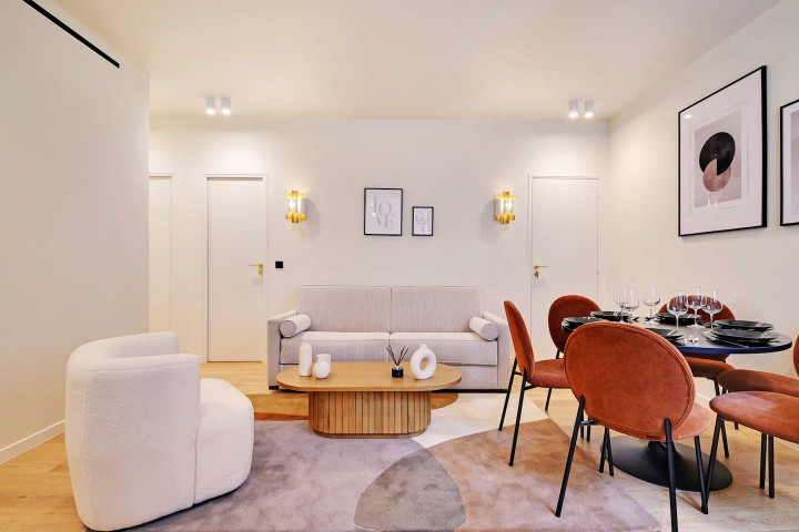 Chic Apartment - 2br/6p - Opera - París