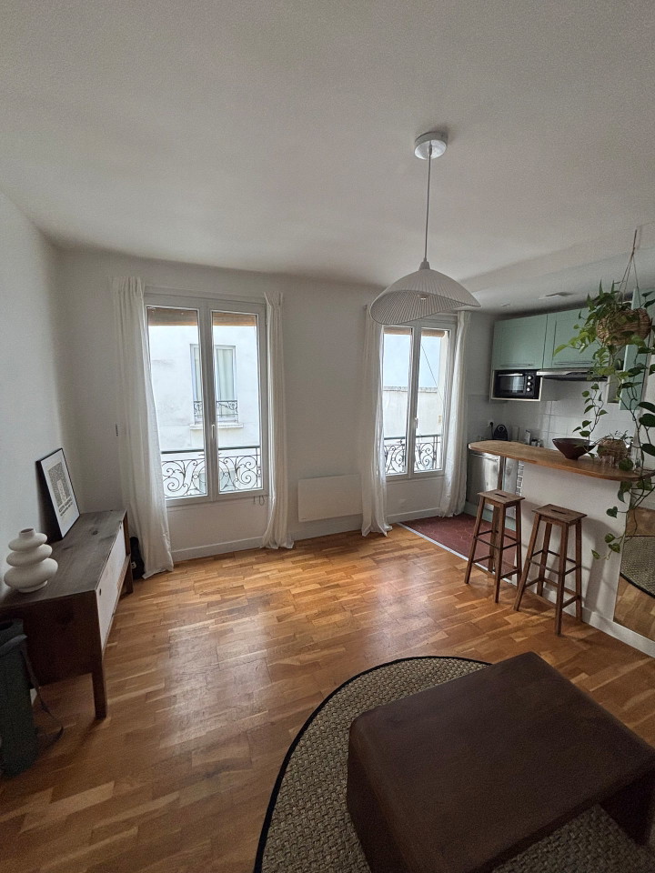 Studio Calme, Lumineux Et Entièrement Rénové - Paris