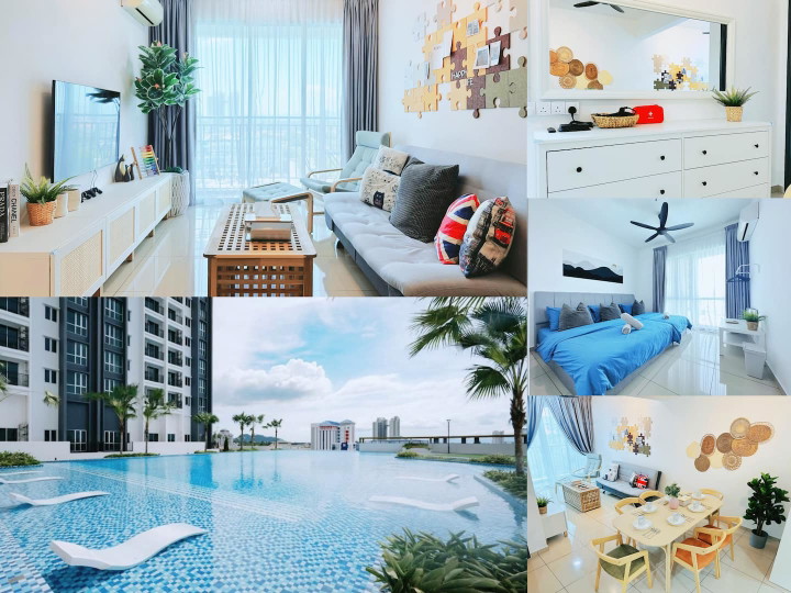 Premium 2br Apartment Bm 7pax@metropol Near Kpj - Perai