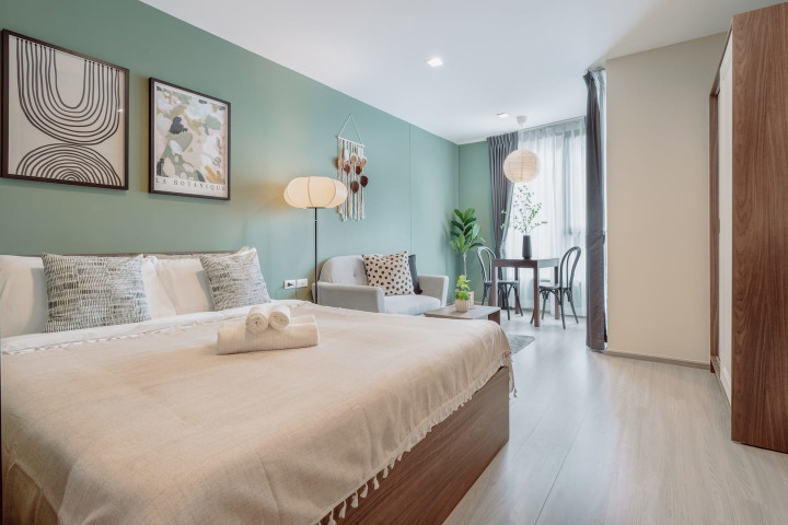 Aesthetic Room, Just A 3 Mins Walk To Central Mall - Phuket