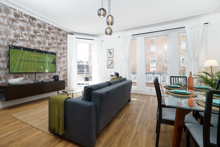 Spacious Kensington Townhouse With Terrace For 8 - Chelsea