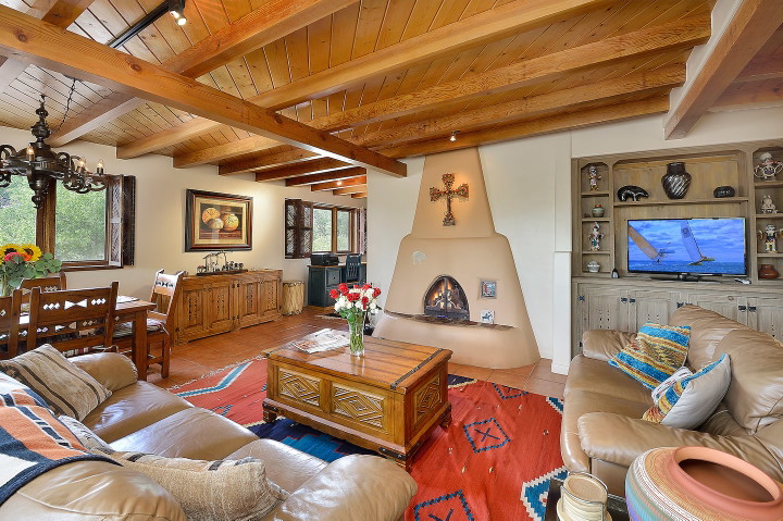 In Historic Santa Fe: 3 Bedroom/3 Bath Adobe Home - Santa Fe