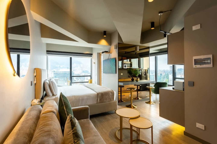 Suite Parentale Avec Jacuzzi Privé Et Spa Dans Le Clubhouse - Bogota