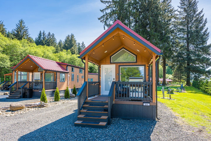 Rainforest Tiny Home Retreat: Bohemian Cottage - フォークス, WA