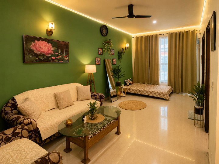 Cosy Photogenic 1bhk Flat Near By Taj Mahal - Agra