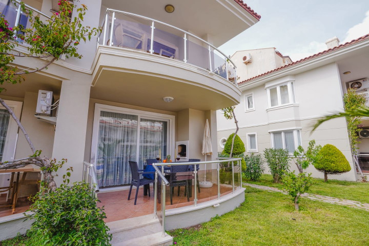 Beachfront 1 Bed Apartment With 24/7 Security - Çalış Beach