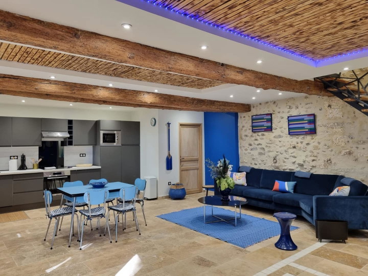 Villa Bleue Charmante Tapie De Bouchet En Camargue - Saint-Martin-de-Crau