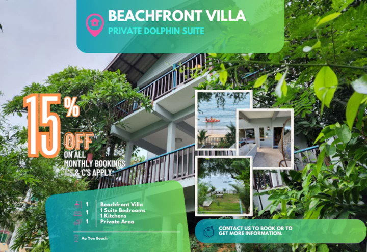 Phuket Beachfront 2br - Seaview Dolphin Suite - Phuket City Eyalet