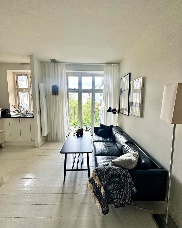 Bright Nordic Oasis W/ 2 Sunlit Balconies - Copenaghen