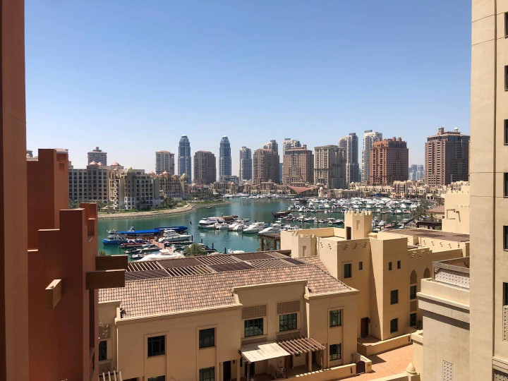 Studio, With Beautiful Balcony View. - Doha