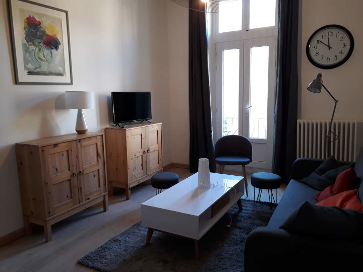 Le 5 Confort, Clim, Vue Jardin à 2 Pas Des Halles - Sète