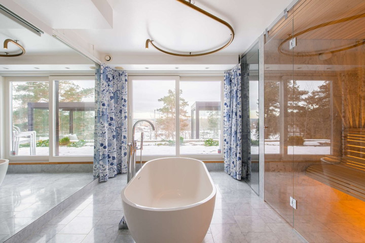 Lidingo Designer Villa With Pool, Spa And Gym - Stockholm