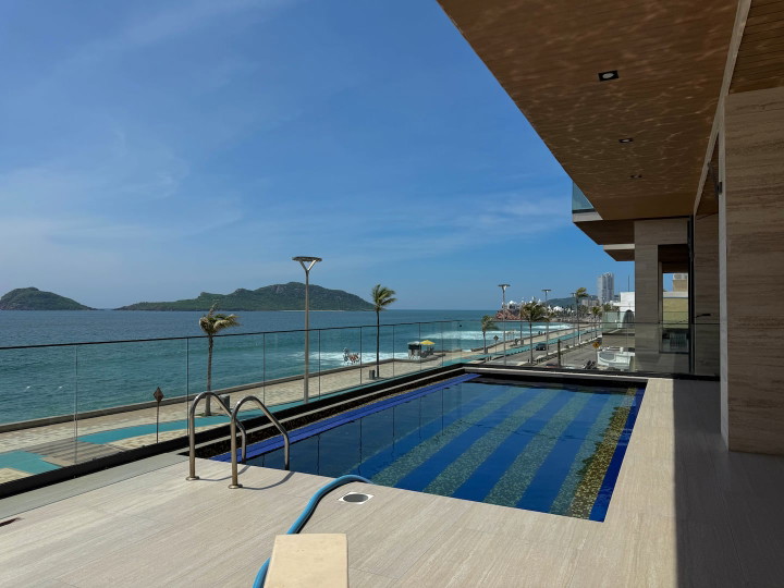 Lujoso Depa Frente Al Mar, Elegancia Y Relax Bygps - Mexique
