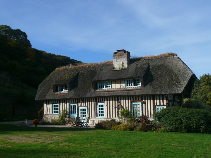 Belle Chaumière à 20 Km Honfleur, Avec Piscine - Pont-Audemer