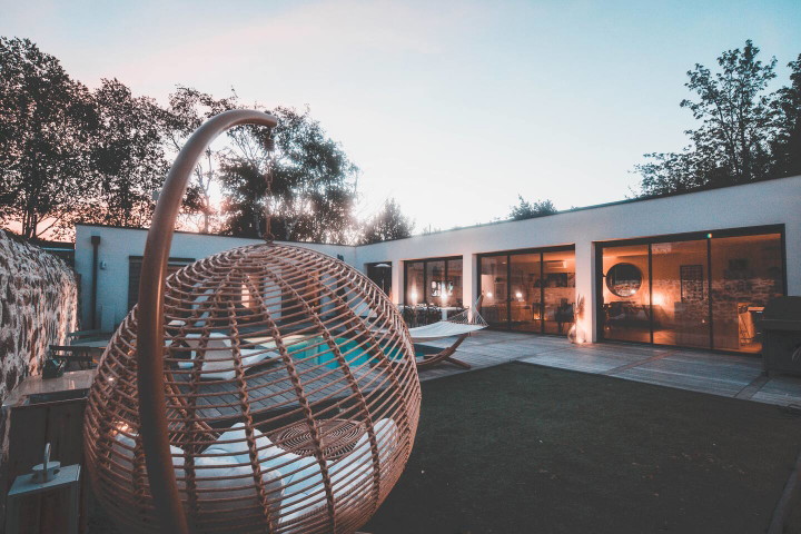 Villa De Plain Pied Avec Piscine Privée & Sauna - Nantes
