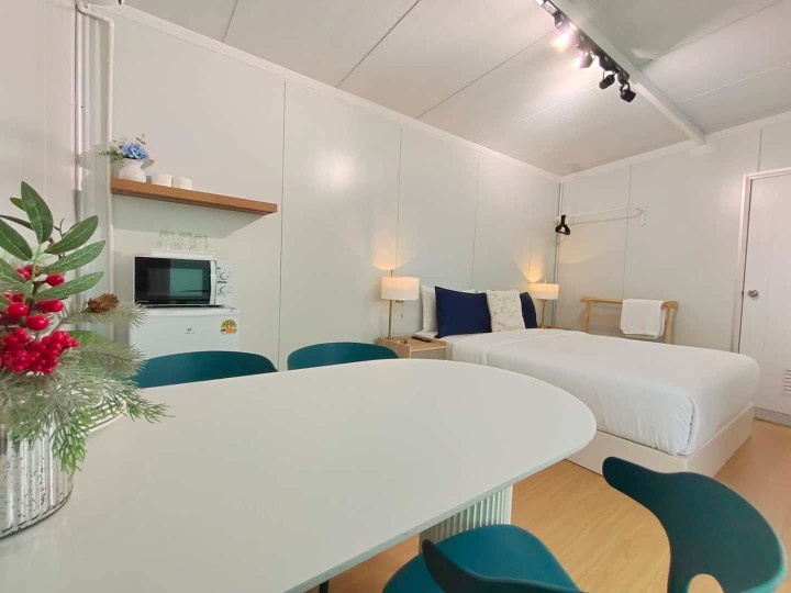 E1 | 2br 2bath Connected For 5 People - Bangkok