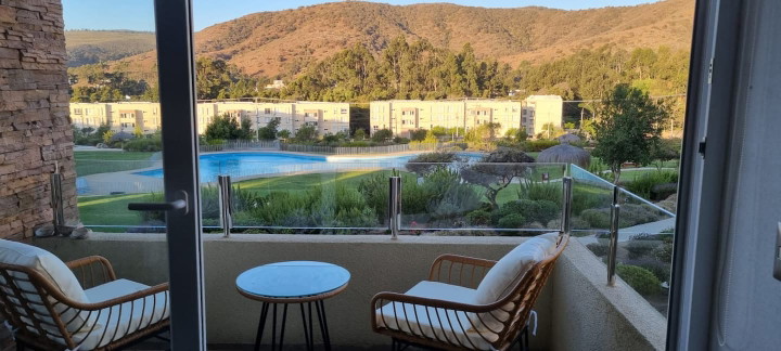 Departamento Hermoso Condominio En Lomas De Papudo - Papudo