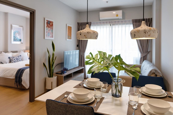 Astra Sky River/high Floor 2 Bedroom Suite 48㎡/suitable For 3-4 People - Chiang Mai
