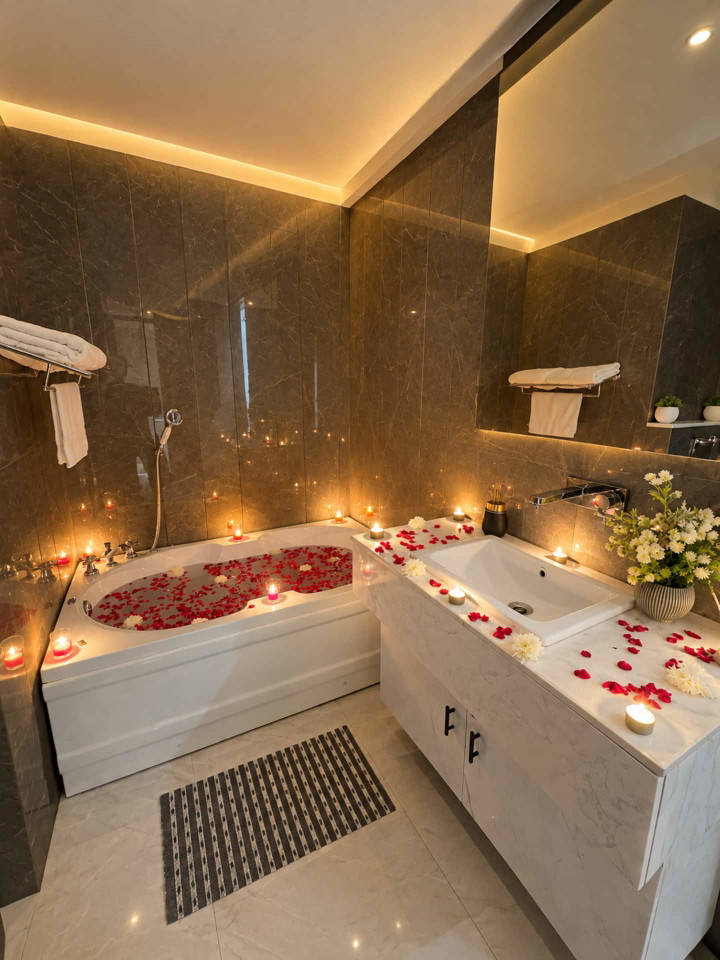 Lux Bathtub Suite | 15 Flr | Pool |Gym| M3m Sec-67 - Gurugram