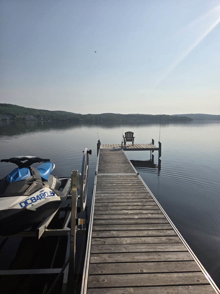 Chalet Paisible Au Bord Du Lac - Le Zen Du Lac - Lac-Etchemin
