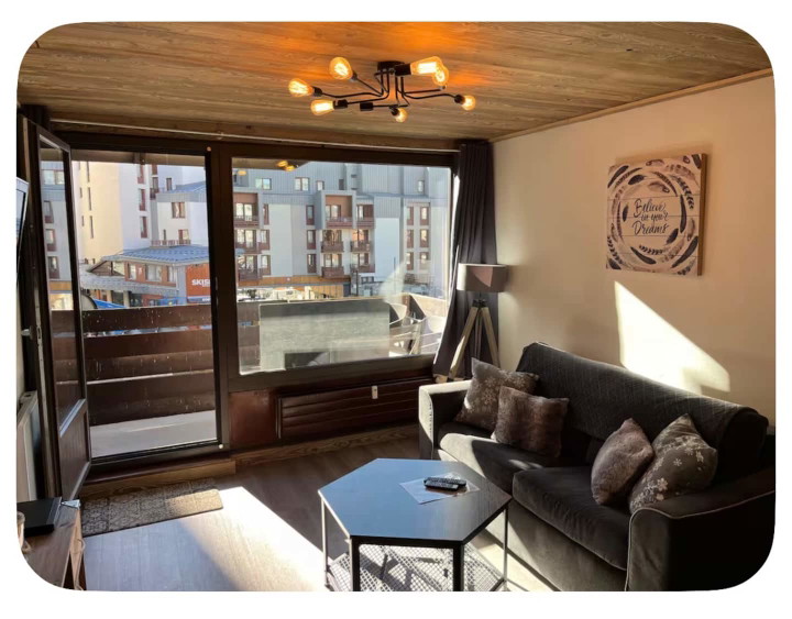 Grand Studio Cabine Plein Sud - Tignes