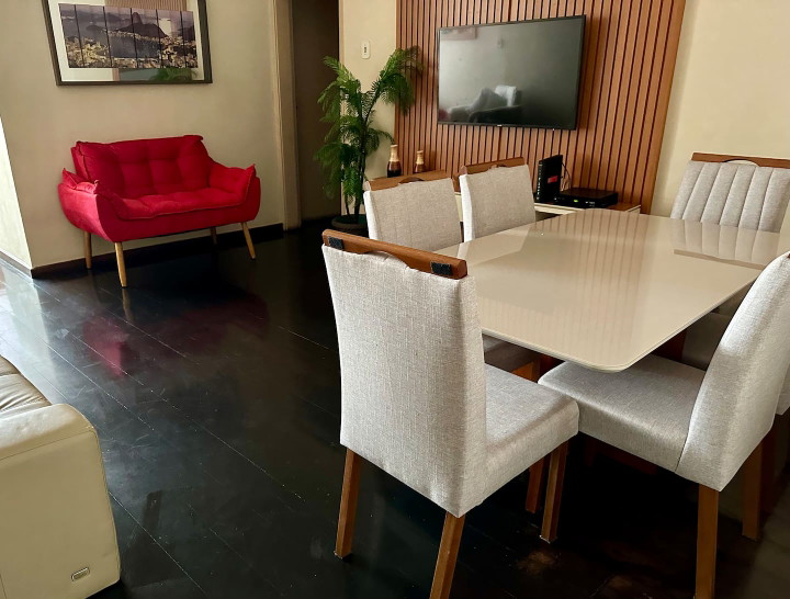 Amplo Apartamento 1 Quadra Da Praia De Copacabana - Ipanema