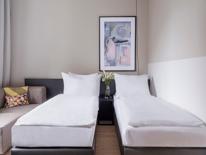 Numa | Large Studio With Kitchenette & Twin Beds - Frankfurt