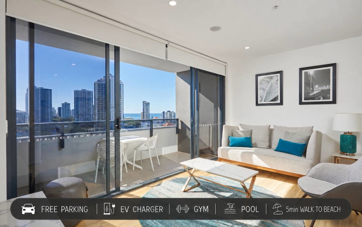 Cozy 2 Bedroom Apartment In Surfers Paradise - Surfers Paradise