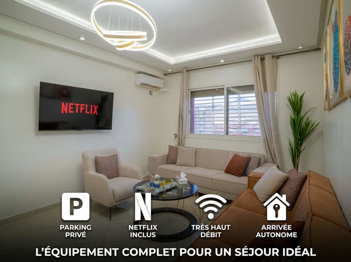 Appart Le Prestige ·Centre· Famille & Télétravail - Beni-Mellal