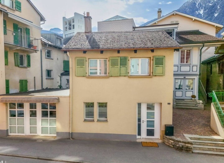 Einheimisches Familienhaus Mitten In Der Stadt - Riederalp