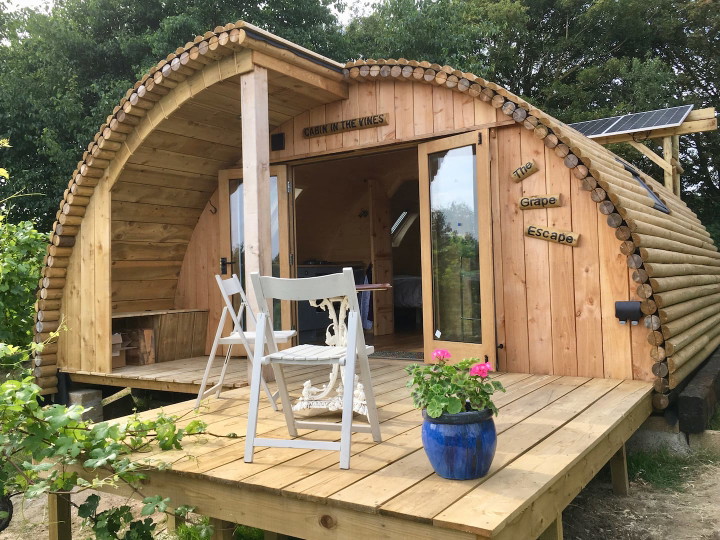 Luxury Cosy Vineyard Eco Cabin: 'The Grape Escape' Near Halesworth & Southwold - Beccles