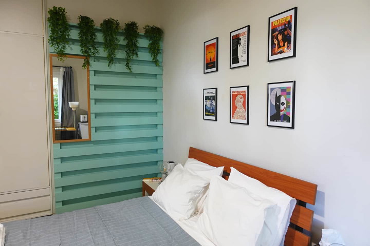 Cozy Studio & Private Yard Cinema: Under The Palms - Nicosia