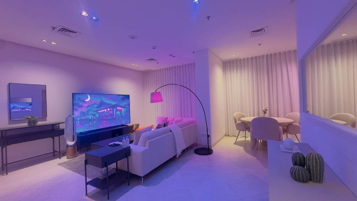 Chic Et Tranquille | Vue Sur La Mer | Piscine L 1br-salmiya - Koweït