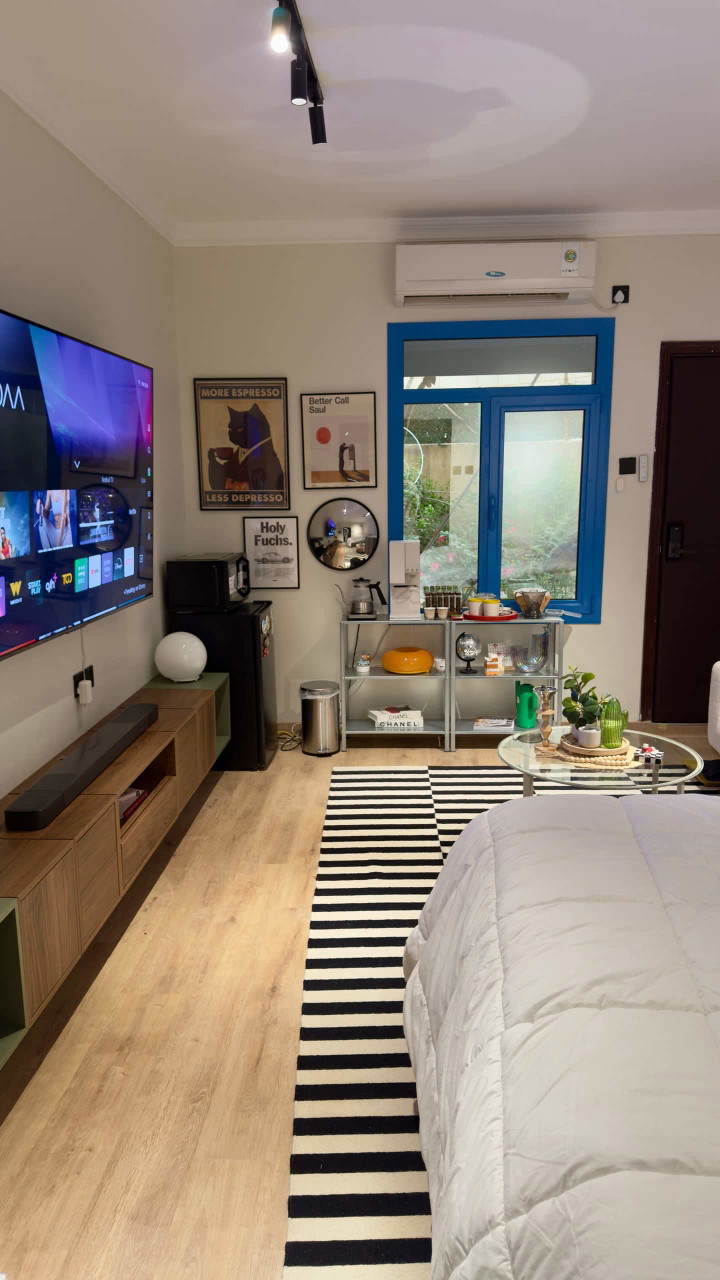 Studio Vue, 75-inch Tv, Close To The Beach - Kuwait