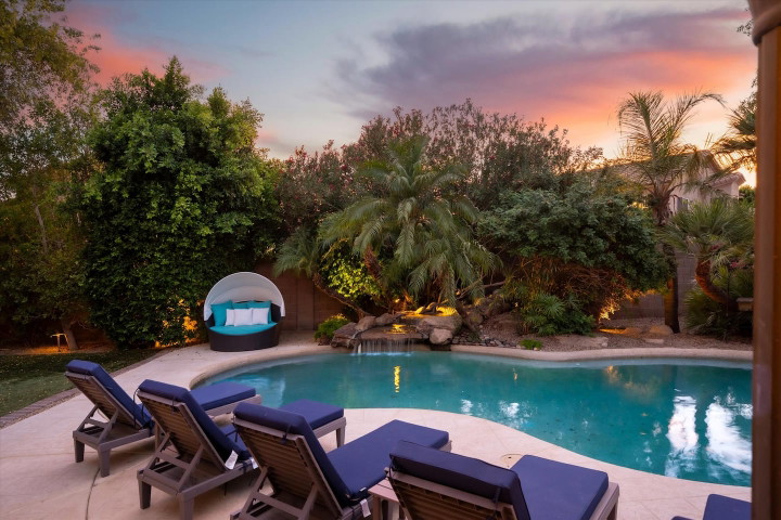 Private Oasis | Heated Pool, Spa, Firepit & Gazebo - Phoenix, AZ