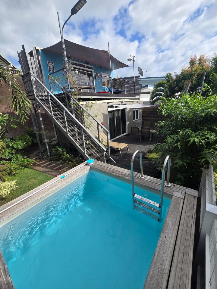 Papeete-fare Irea Cosy Private House Harbor View - French Polynesia