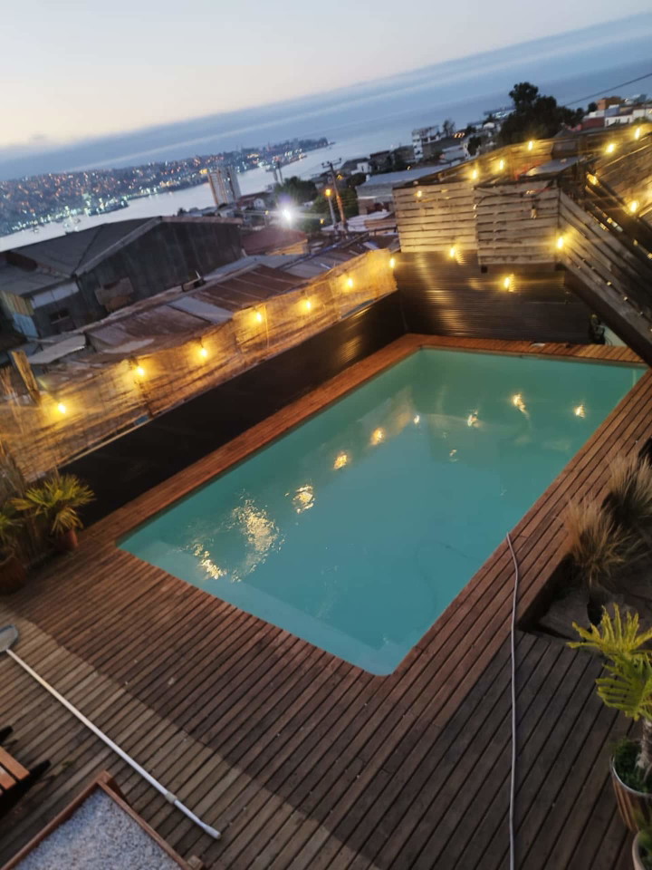 Maison Spacieuse&nbsp;: Piscine, Barbecue Et Vue Sur La Mer - Valparaíso