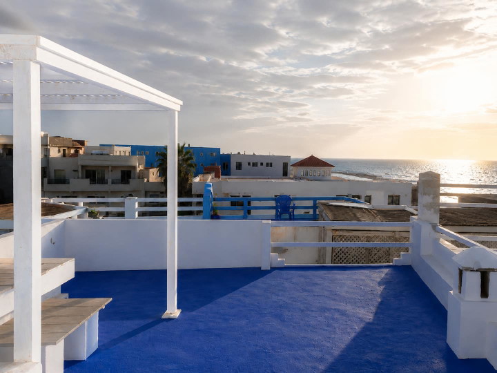 Sadik-casa En La Medina, Patio Y Azotea Con Vistas - Asilah